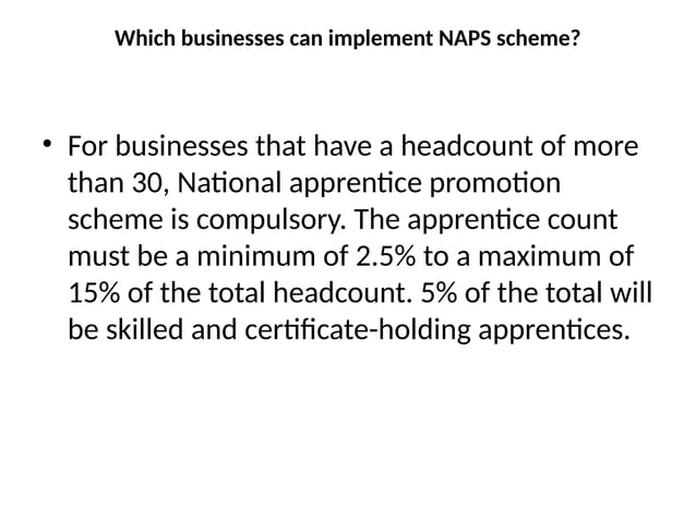 NAPS_ Benefits & process of NAPS scheme by Gov of India | PPTX