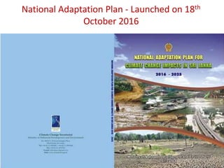 Adapting to Climate Change: National and Provincial Adaptation Plans | PPTX