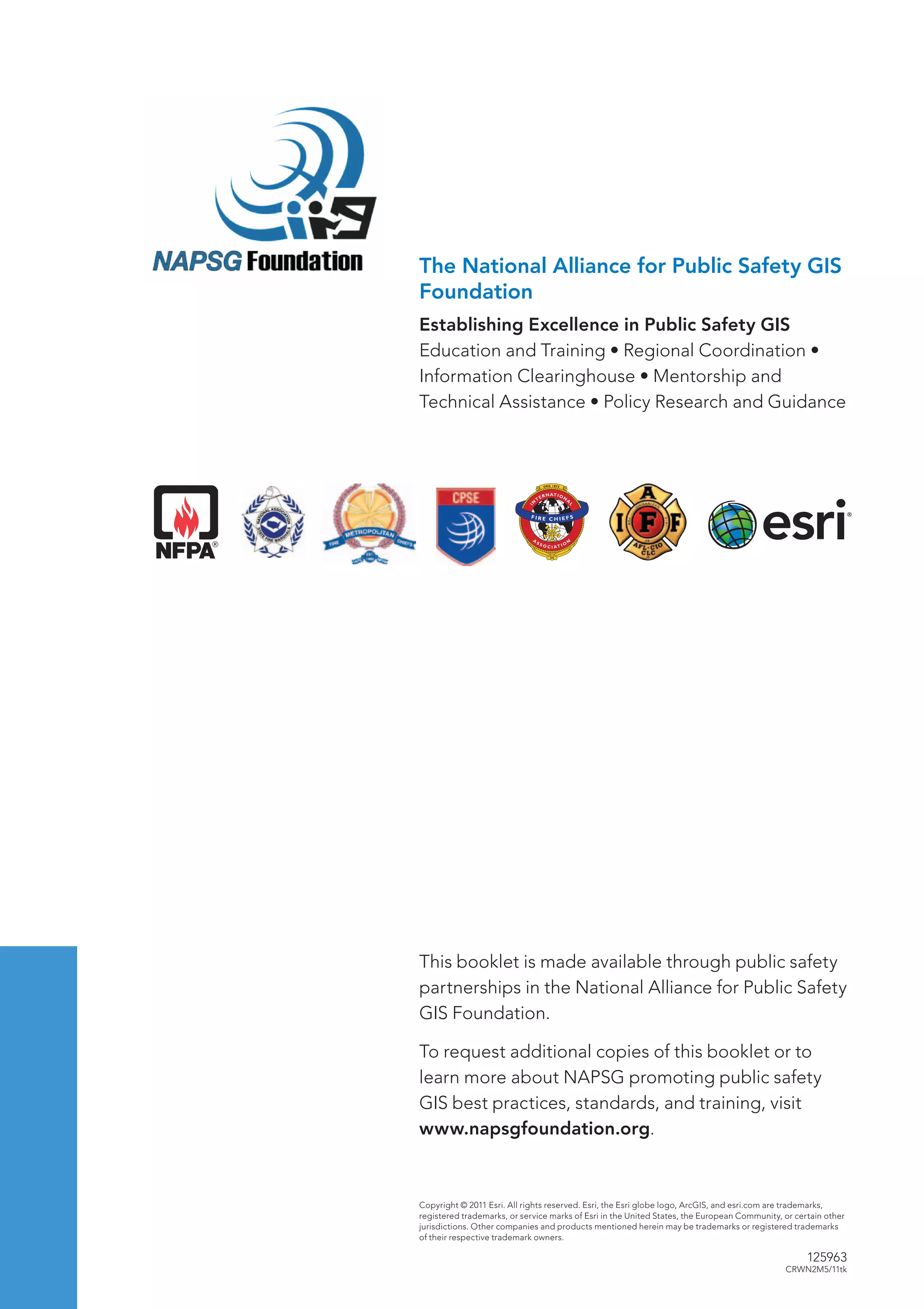 A Quick Guide to Building a GIS for Your Public Safety Agency | PDF