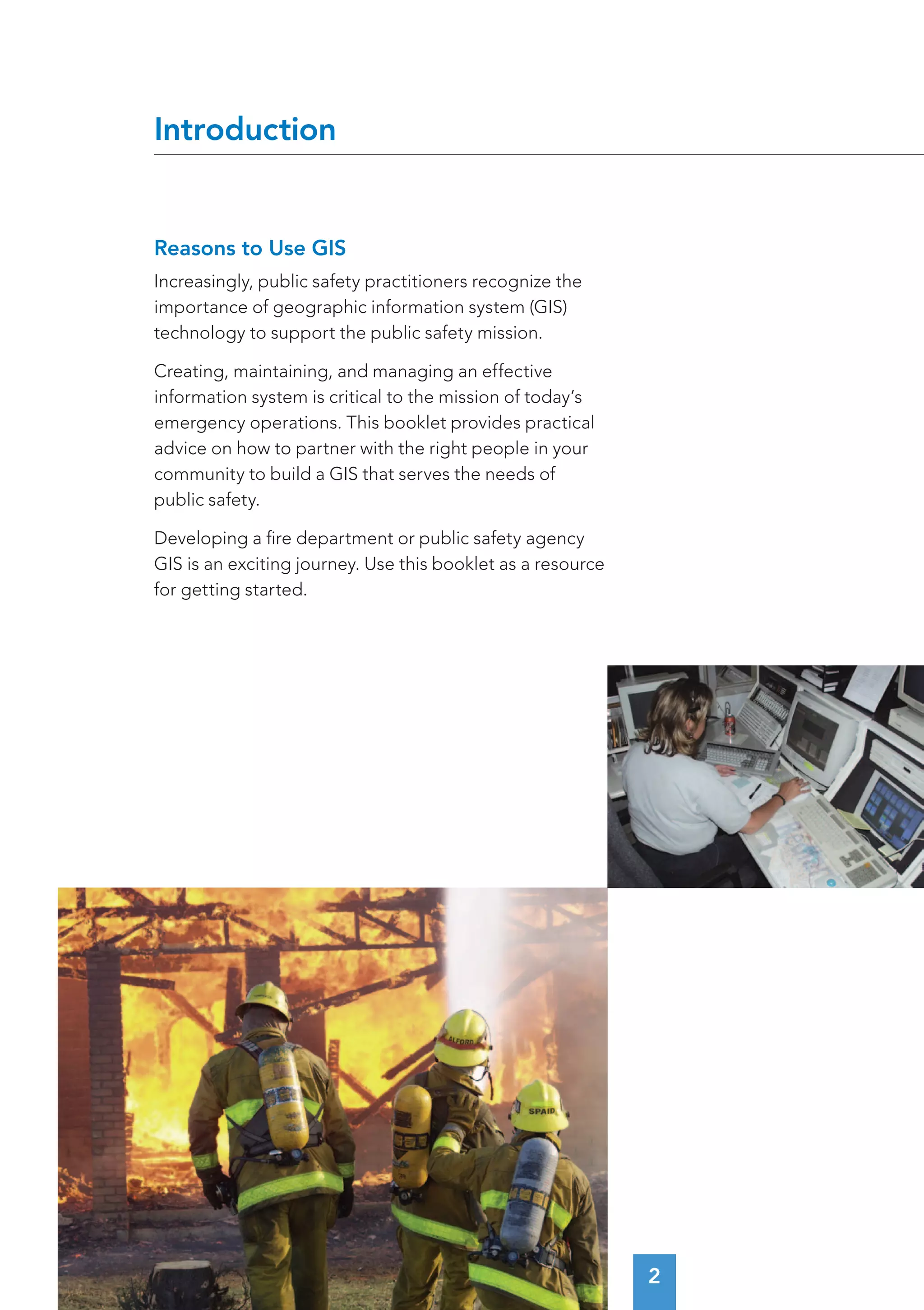 A Quick Guide to Building a GIS for Your Public Safety Agency | PDF
