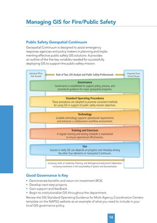 A Quick Guide to Building a GIS for Your Public Safety Agency | PDF
