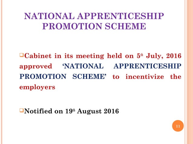 Naps new | PPT | Vocational Training | Careers