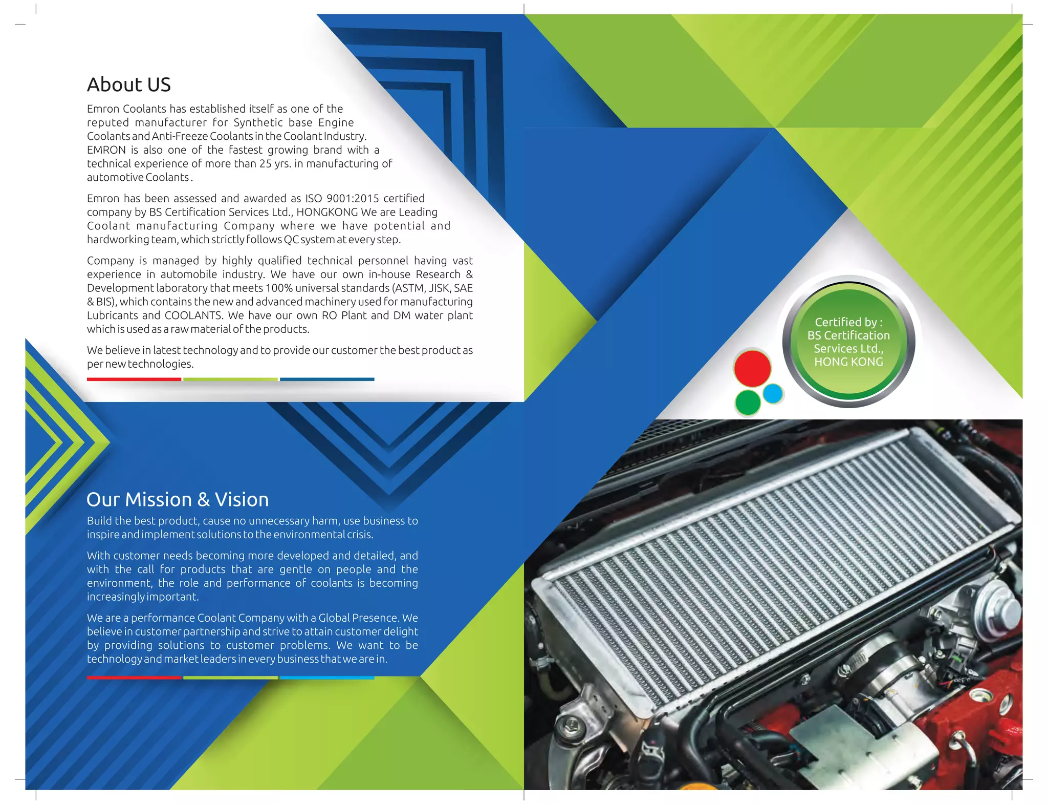 ENGINE AND COOLANT OIL By Napson Lubricants Private Limited | PPT