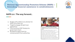 National Apprenticeship Scheme on Portal | PPTX