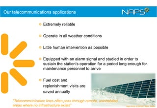 Naps telecom references | PPT