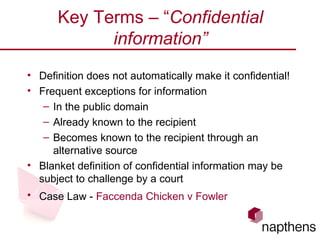 Intellectual Property - A Legal Prespective. By Napthens Solicitors. | PPT