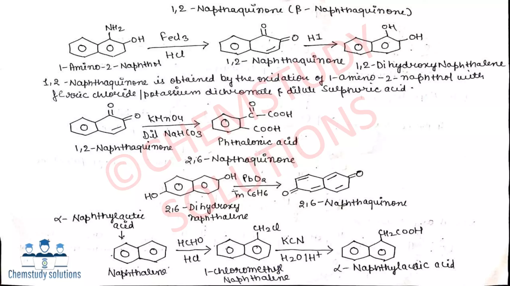 POC|| Unit -IV|| Polynuclear Hydrocarbons||Synthesis ,Reaction||Naphthalene Derivatives||PCI | PPTX