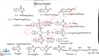 POC|| Unit -IV|| Polynuclear Hydrocarbons||Synthesis ,Reaction||Naphthalene Derivatives||PCI | PPTX