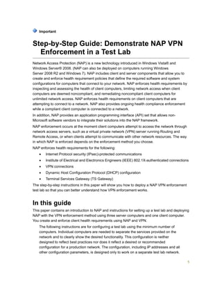 Nap vpn stepby_step | DOC