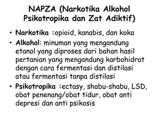 Napza | PPTX