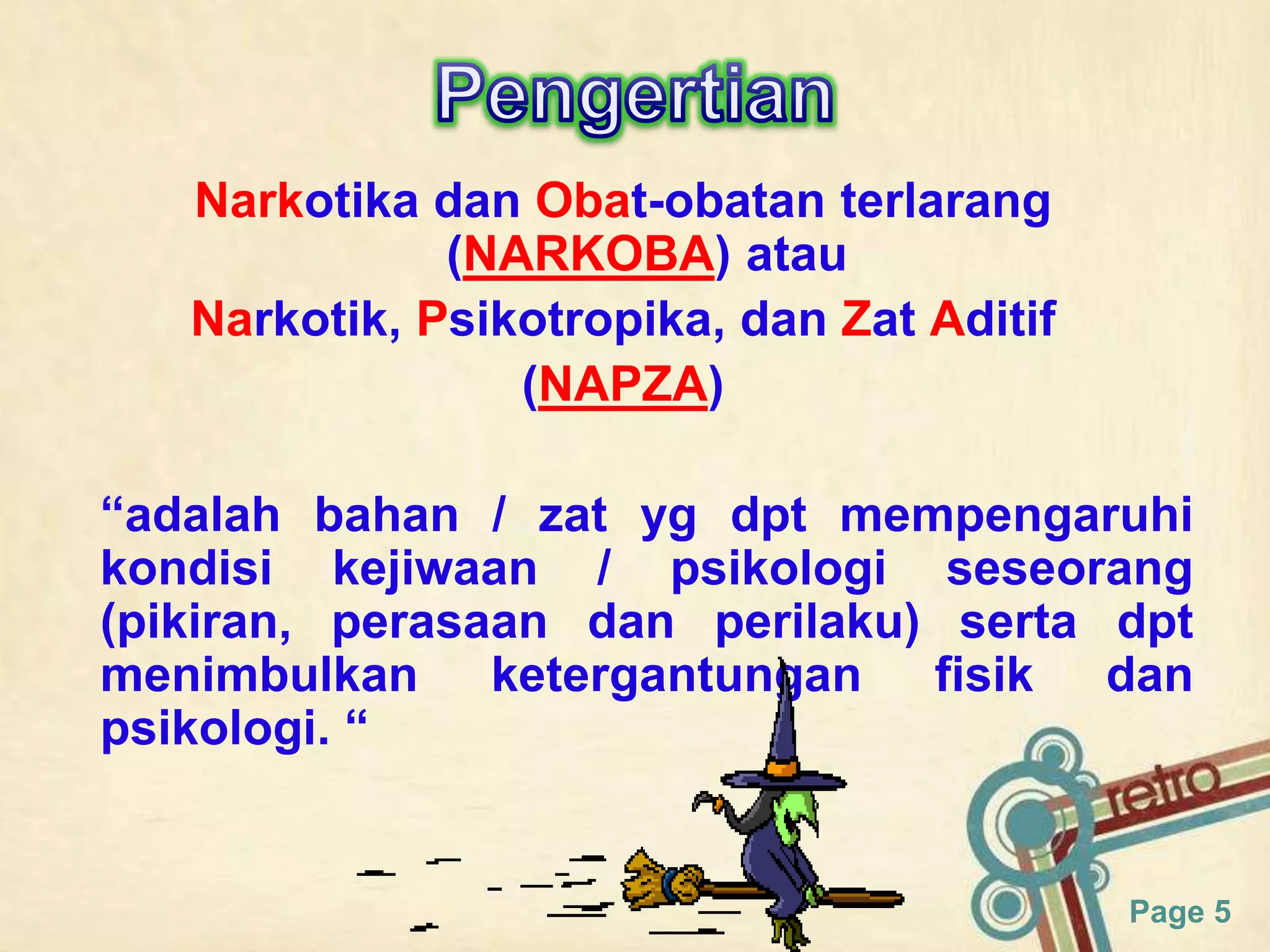 Napza materi ppt | PPTX