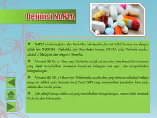 Napza power point tik pamungkas | PPT
