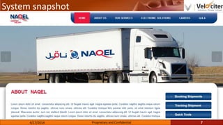 Velociter Case Studies (Naqel) | PPTX