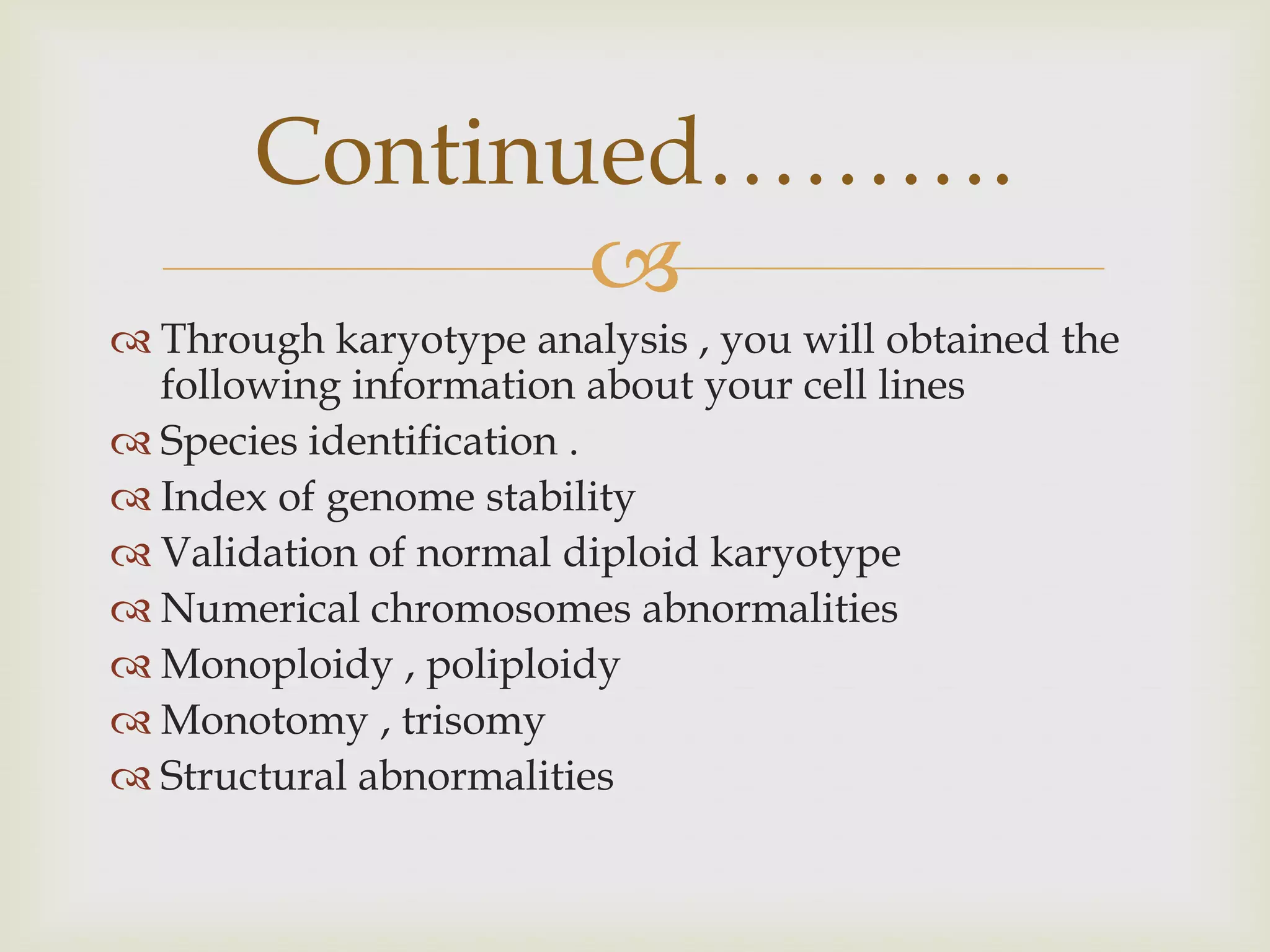 KARYOTYPING | PPTX