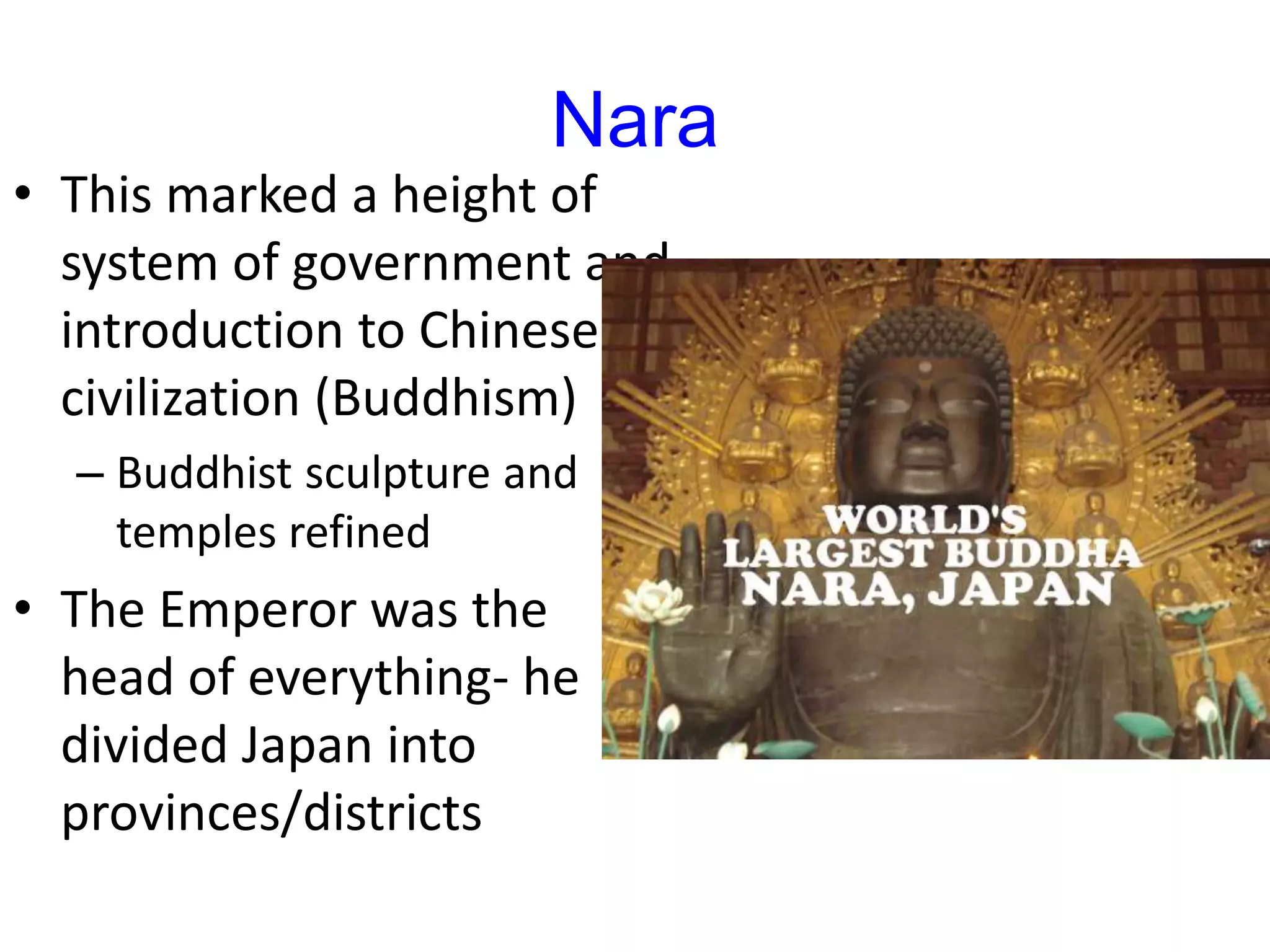 Nara and heian periods | PPTX