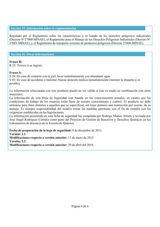 Naranja de metilo | PDF