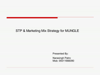 Narasingh Patro Mungle | PPT | Marketing and Advertising | Business