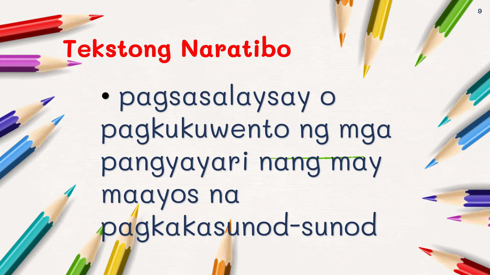 Tekstong Naratibo (tekstong nagsasalaysay) | PPTX