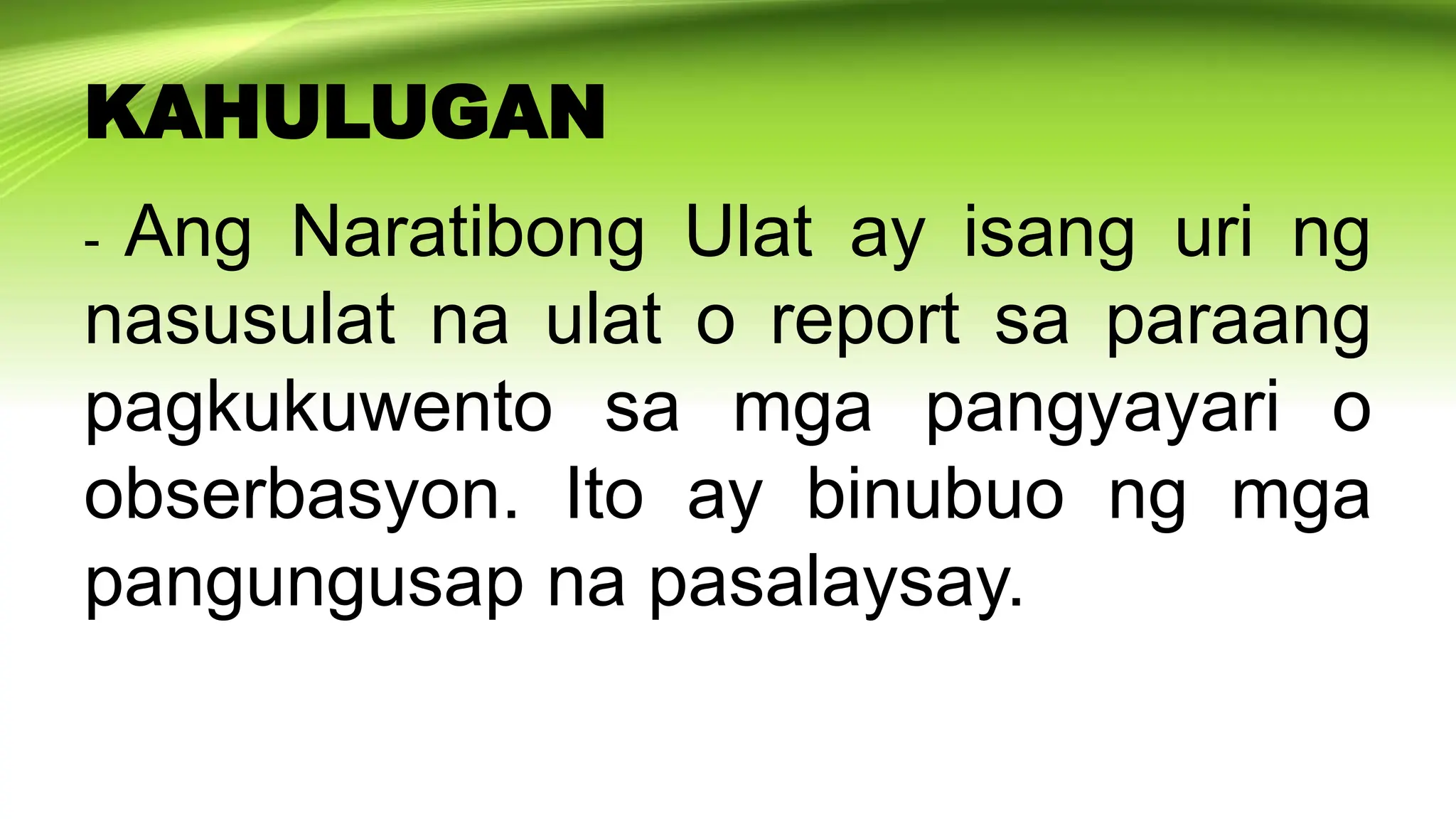 NARATIBONG-ULAT Grade - 12 Filipino.pptx