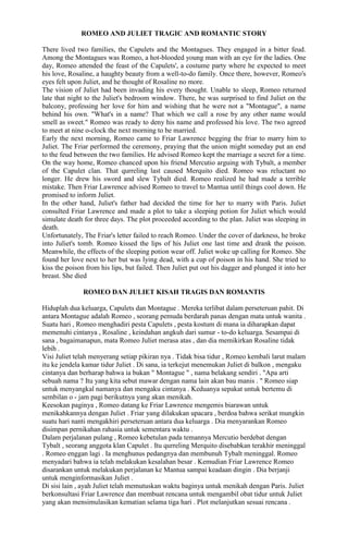 Narative teks | DOCX