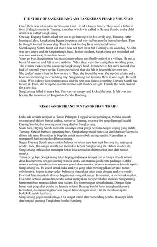 Narative teks | DOCX