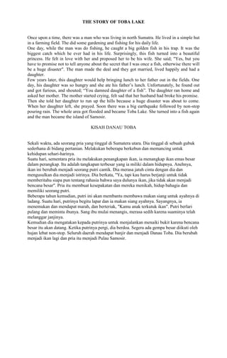 Narative teks | DOCX