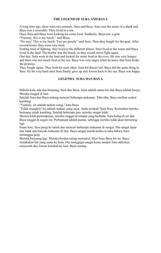 Narative teks | DOCX