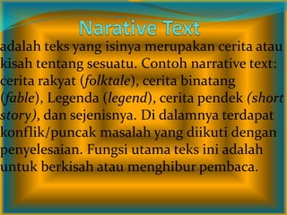 Narative text | PPT