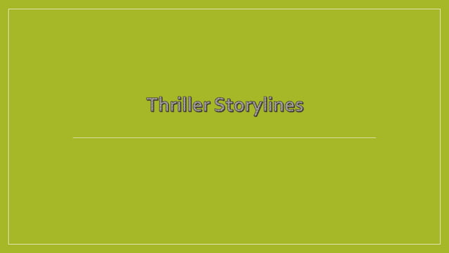 Brief Research of Typical Narratives | PPTX