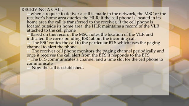 How Mobile Phone Works | PPTX