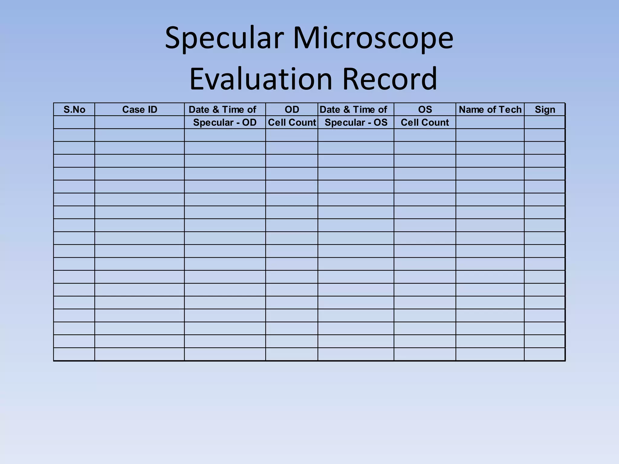 Documentation of Donor Records | PPTX