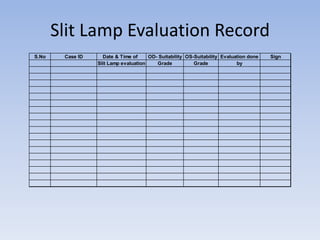 Documentation of Donor Records | PPTX