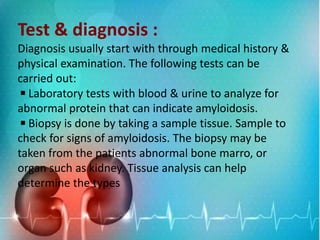 Renal amyloidosis | PPTX