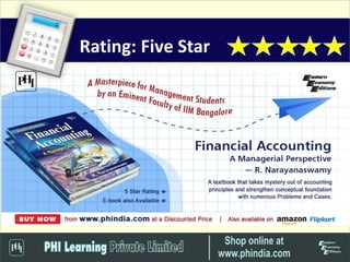 FINANCIAL ACCOUNTING A Managerial Perspective - PHI Learning | PPT