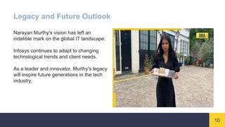 Narayan Murthi Infosys introduction history | PPTX