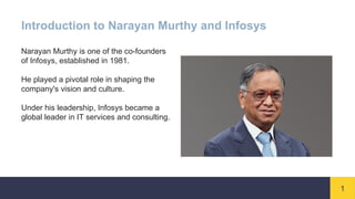Narayan Murthi Infosys introduction history | PPT