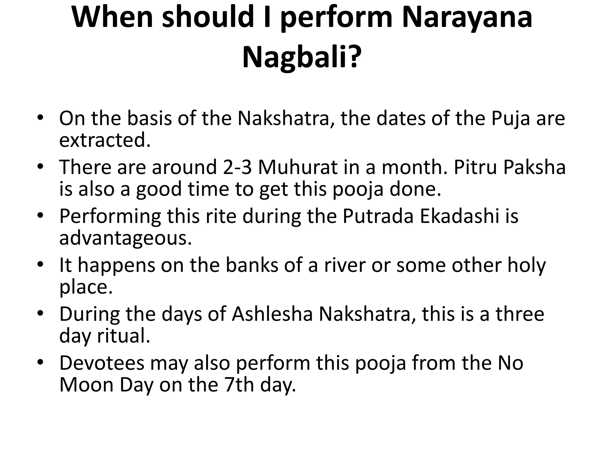 Narayan nag bali puja trimbakeshwar | PPTX