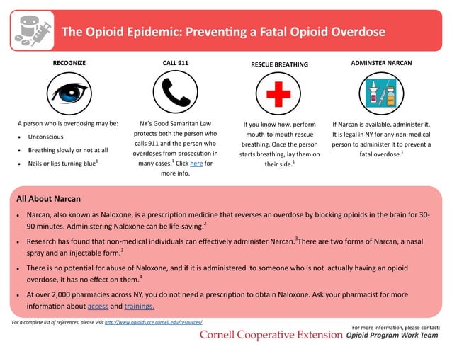 The Opioid Epidemic: Preventing a Fatal Opioid Overdose | PPT