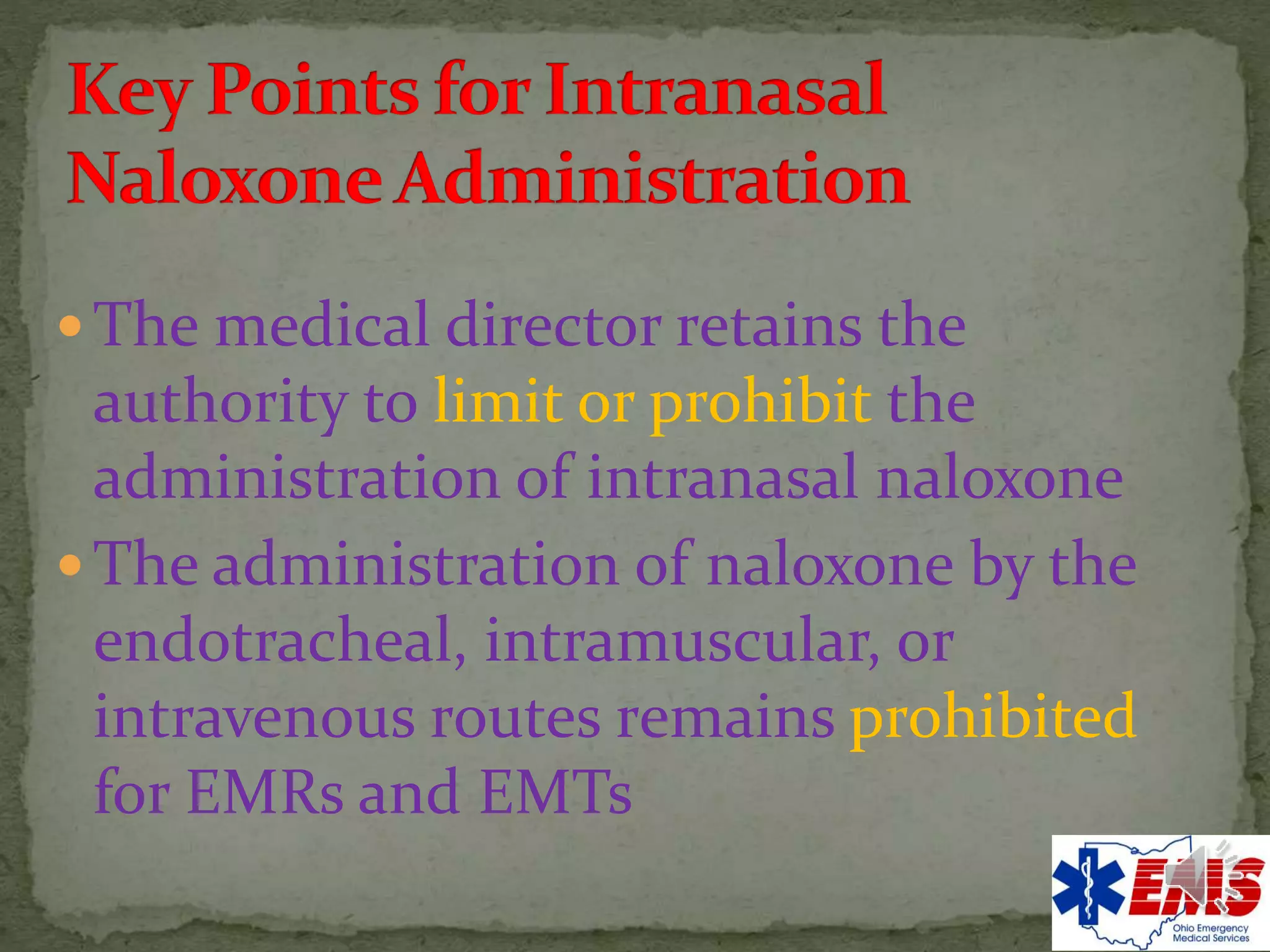 Narcan training | PPTX