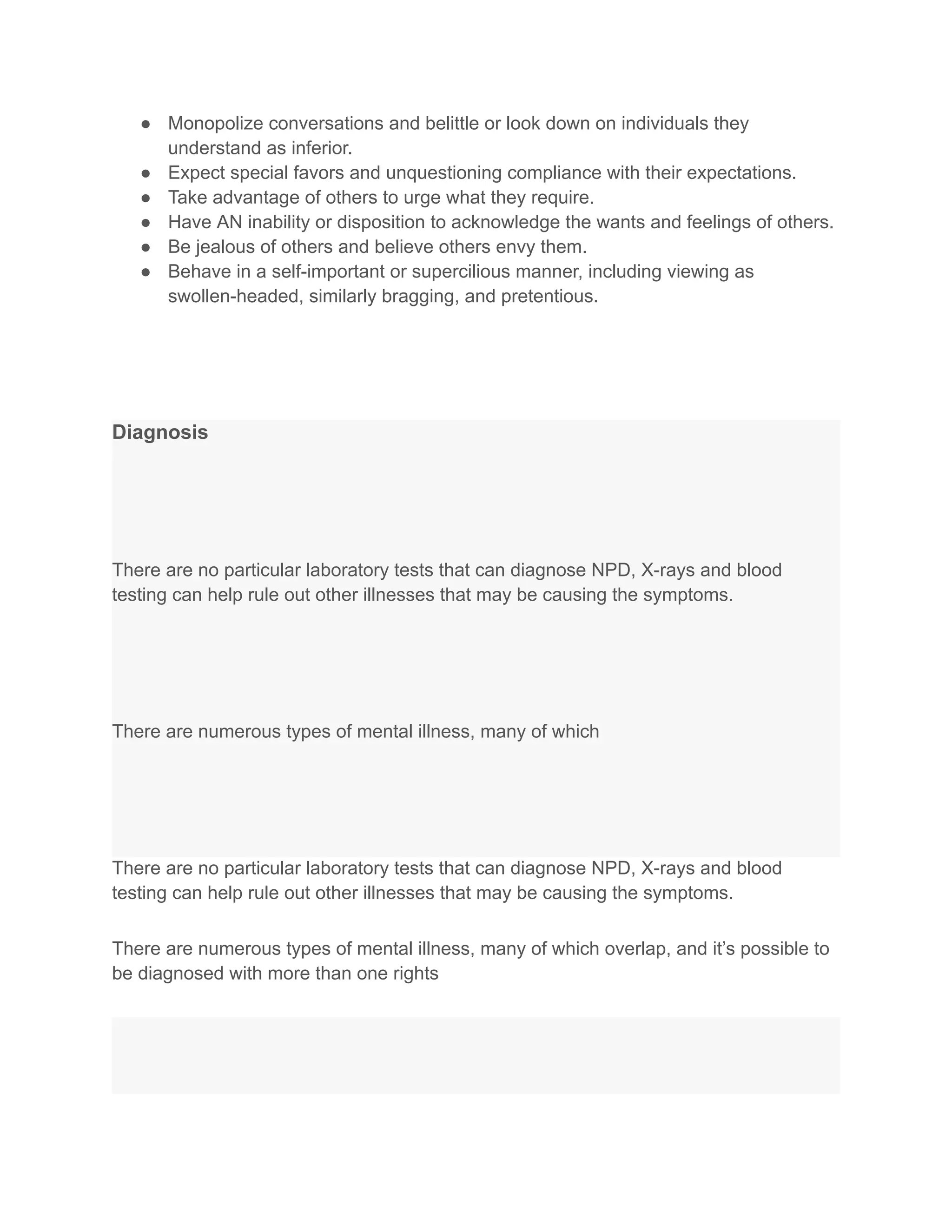 Understanding Narcissism: Causes, Symptoms, and Treatment | PDF