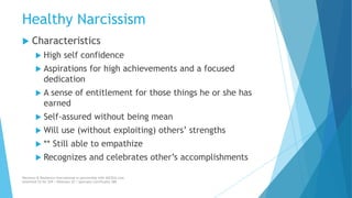 Working with the Narcissist and Their Significant Others | PPTX