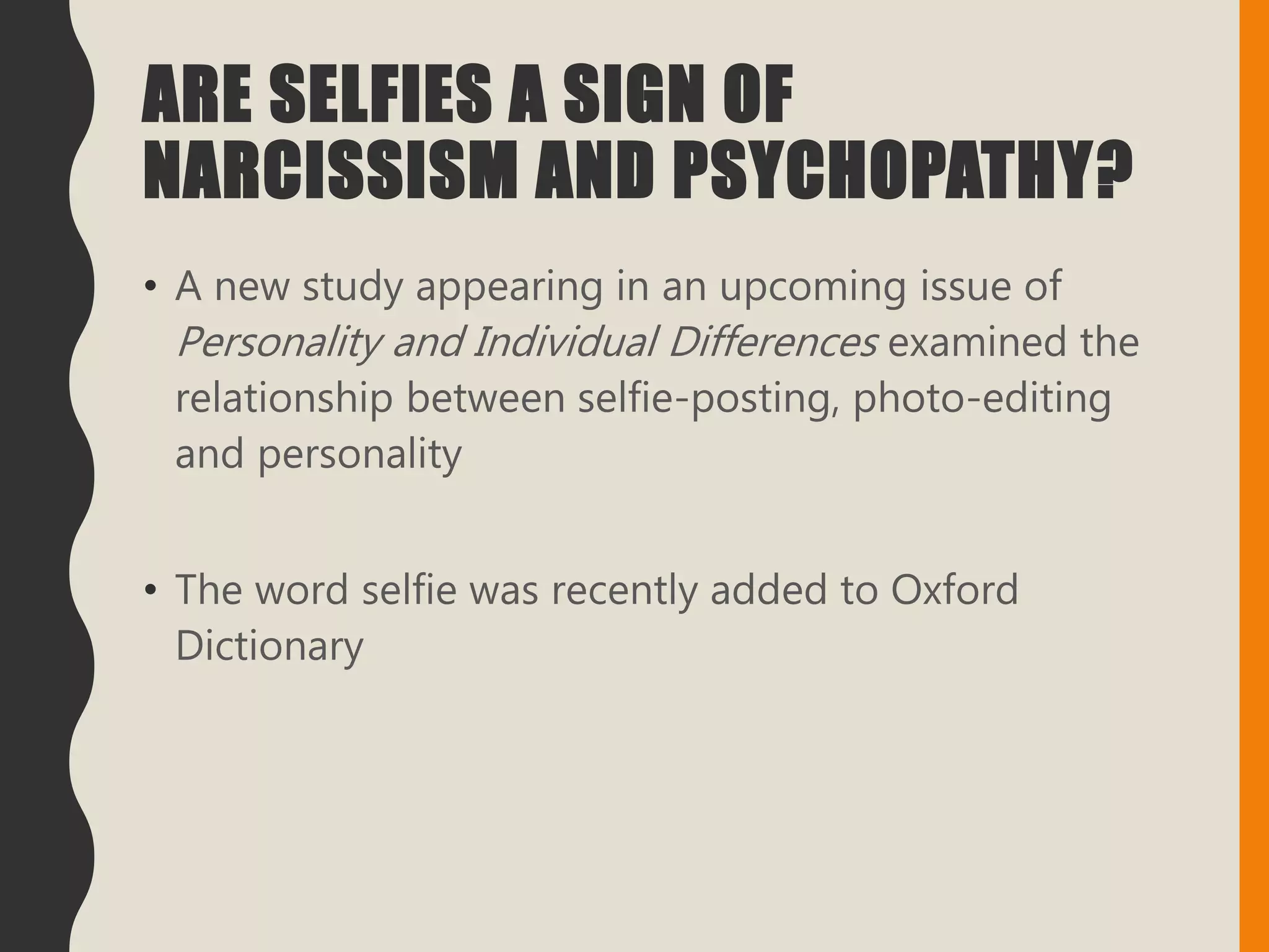 Narcissistic personality disorder | PPTX