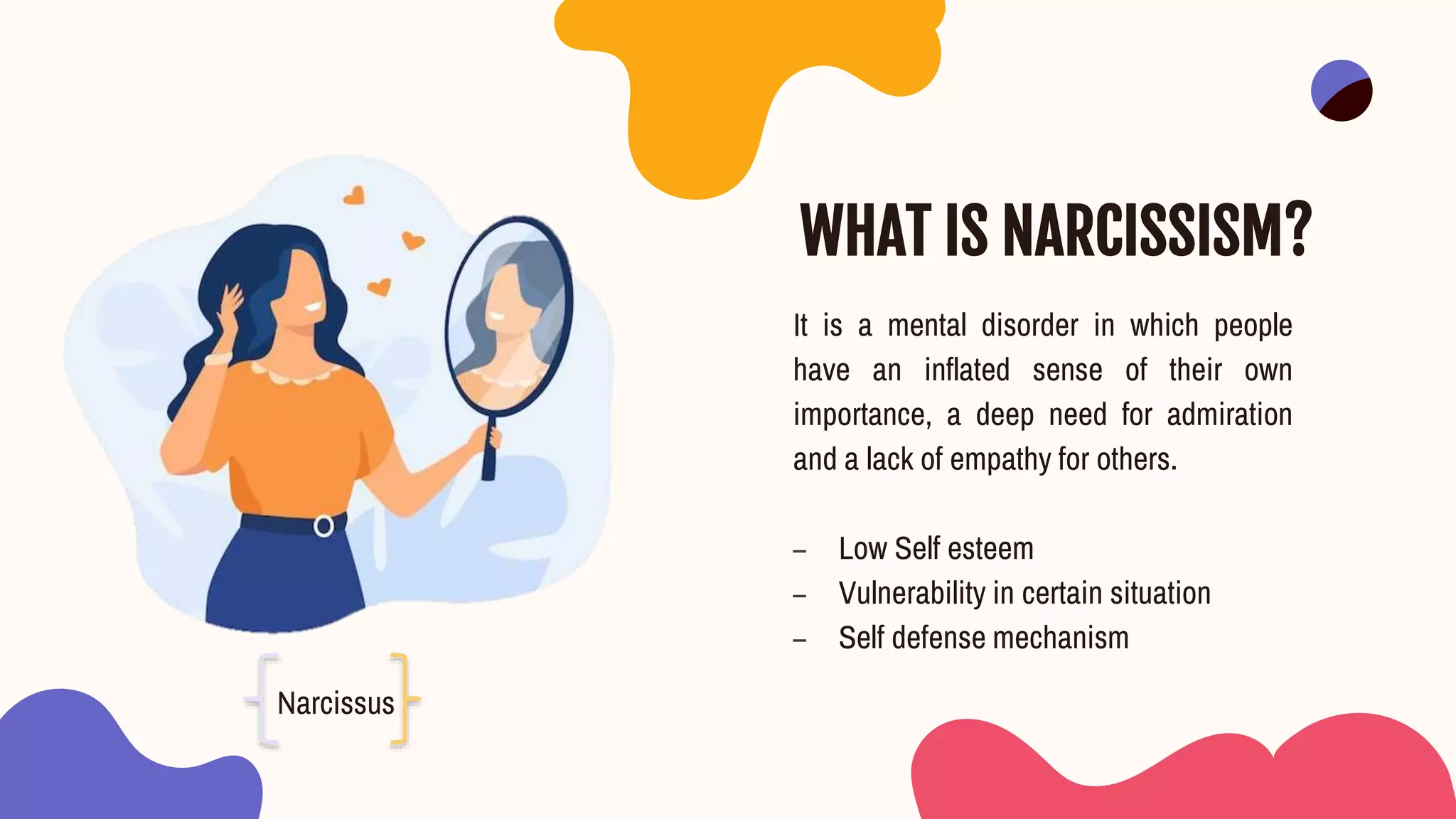 Narcissistic Personality Disorder Pptx