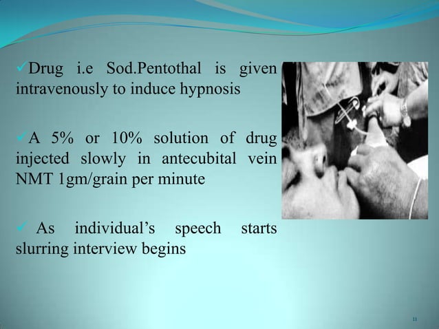 Narco analysis | PPTX