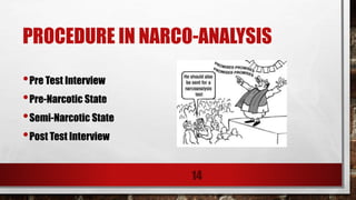 Narco analysis | PPTX