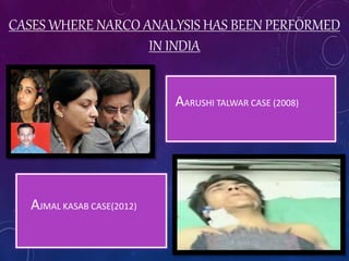 Narco analysis final ppt | PPTX