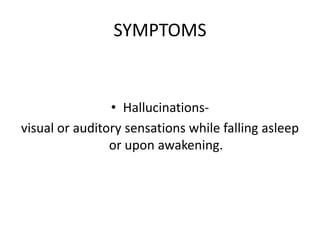 Narcolepsy | PPTX