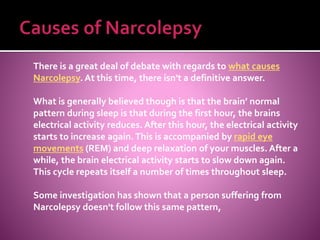 Narcolepsy Causes