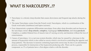 Narcolepsy | PPTX