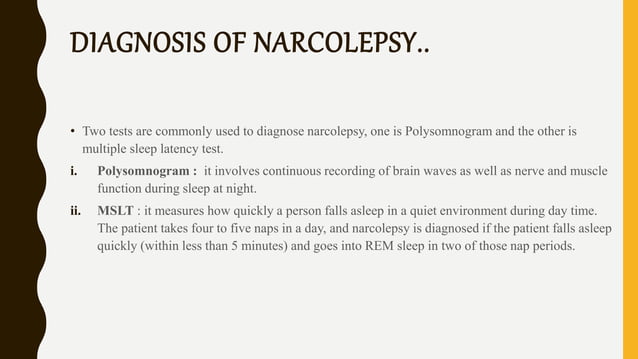 Narcolepsy | PPT